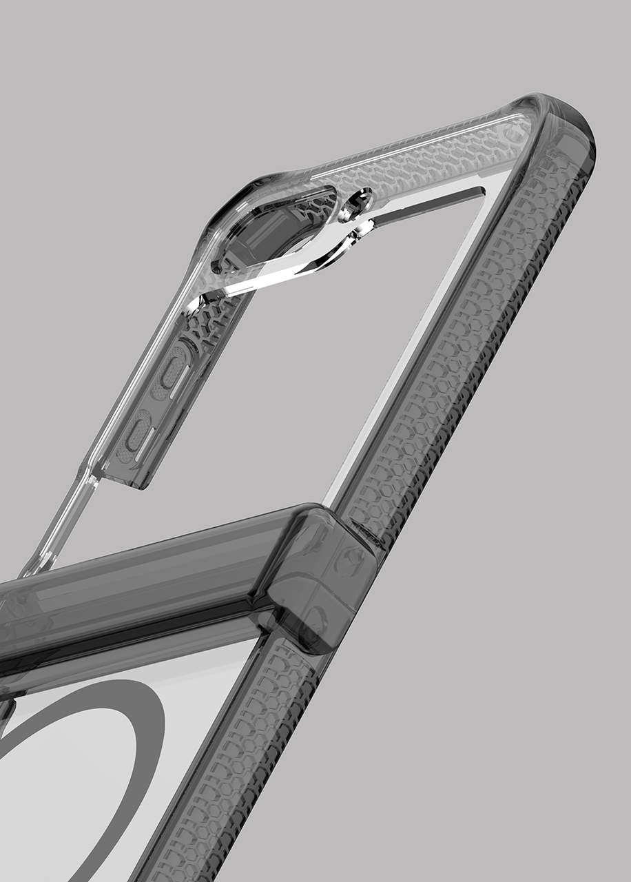 HYBRID R // HINGE CLEAR w/ MagSafe®